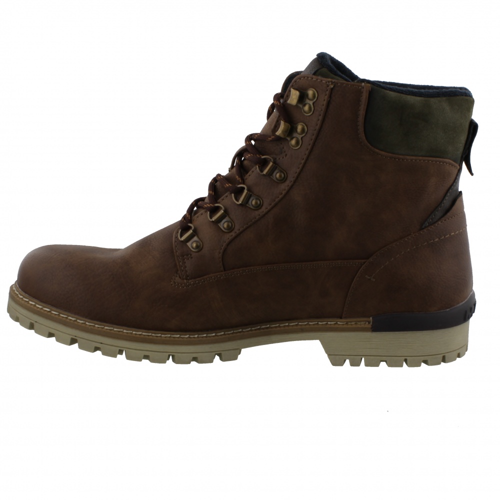 Mustang Mateo Boot Mid Brown - Bigfootshoes